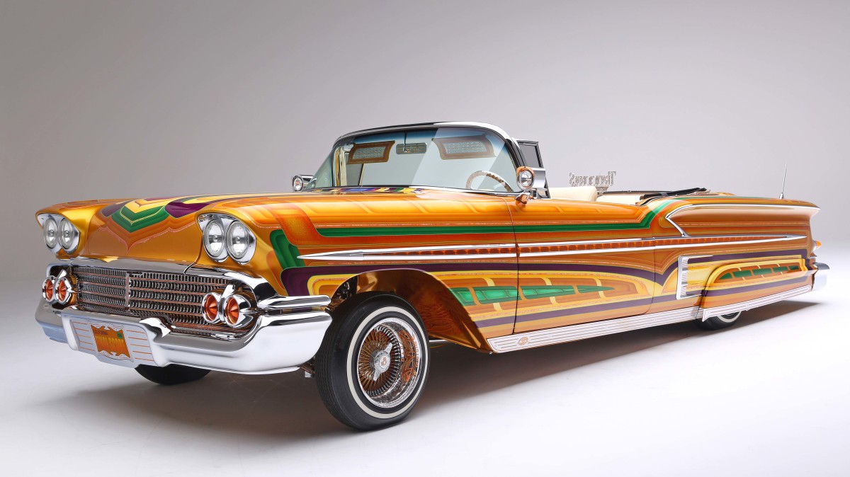 Close to the ground and pretty to behold, lowriders get museum honors ...