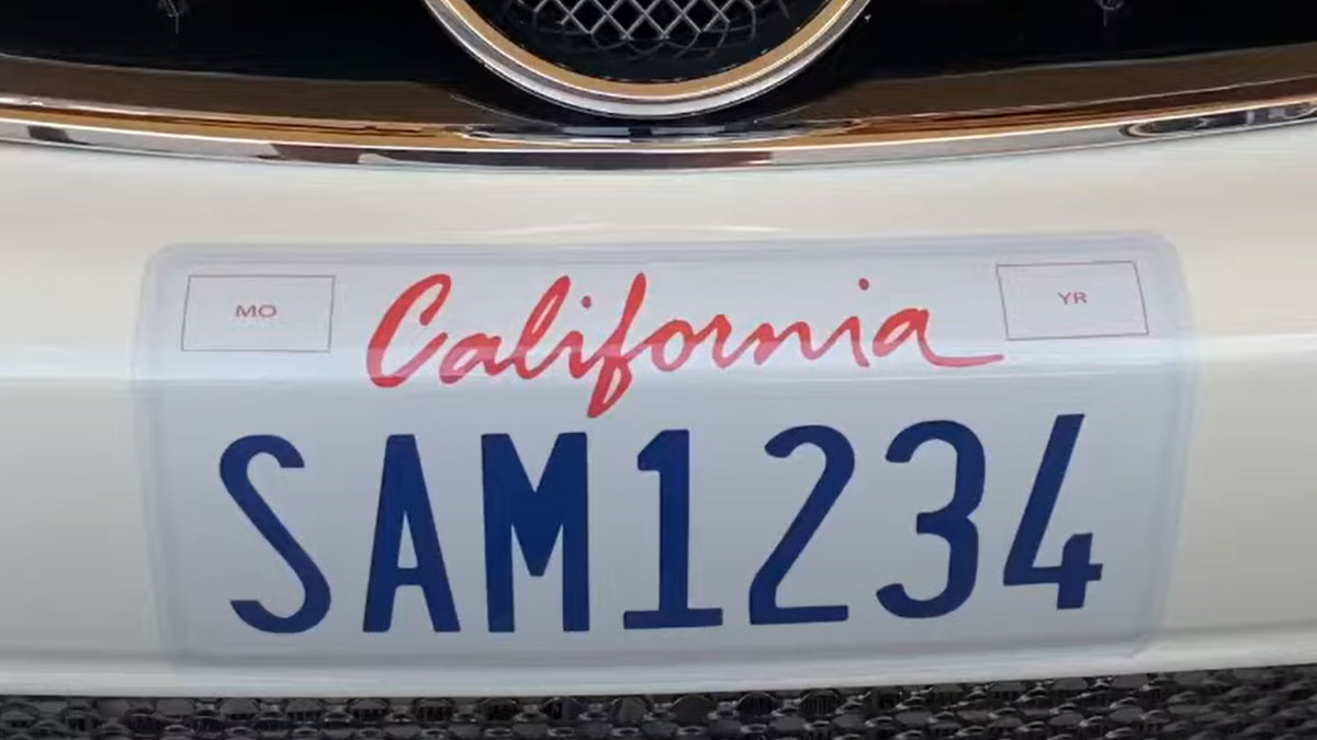 California pilot program allows front license plate stickers - Autoblog