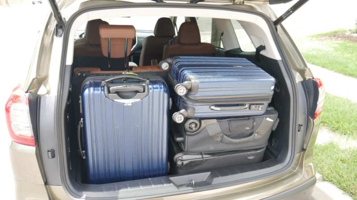 Subaru Ascent Luggage Test: How much space behind the third row? - Autoblog