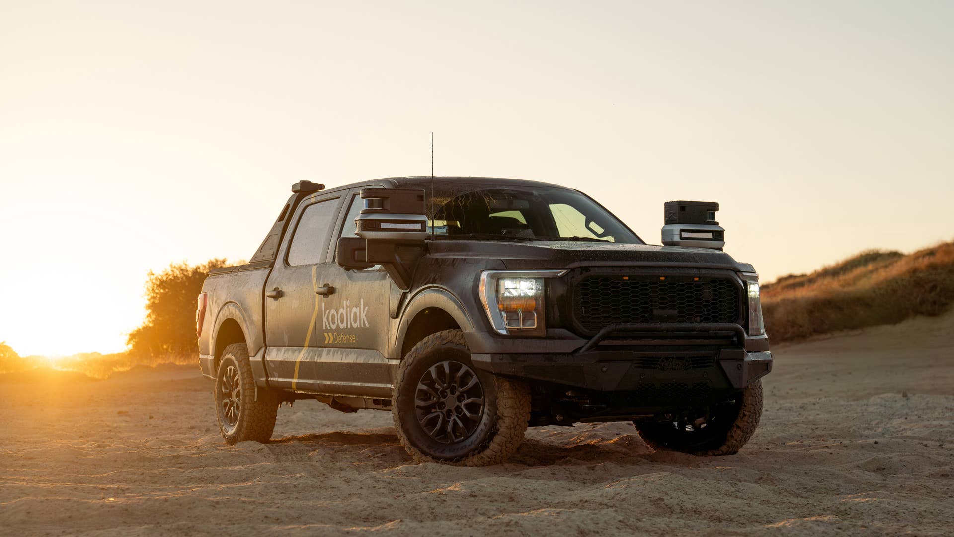 Kodiak Robotics shows autonomous Ford F-150 for high-risk missions ...