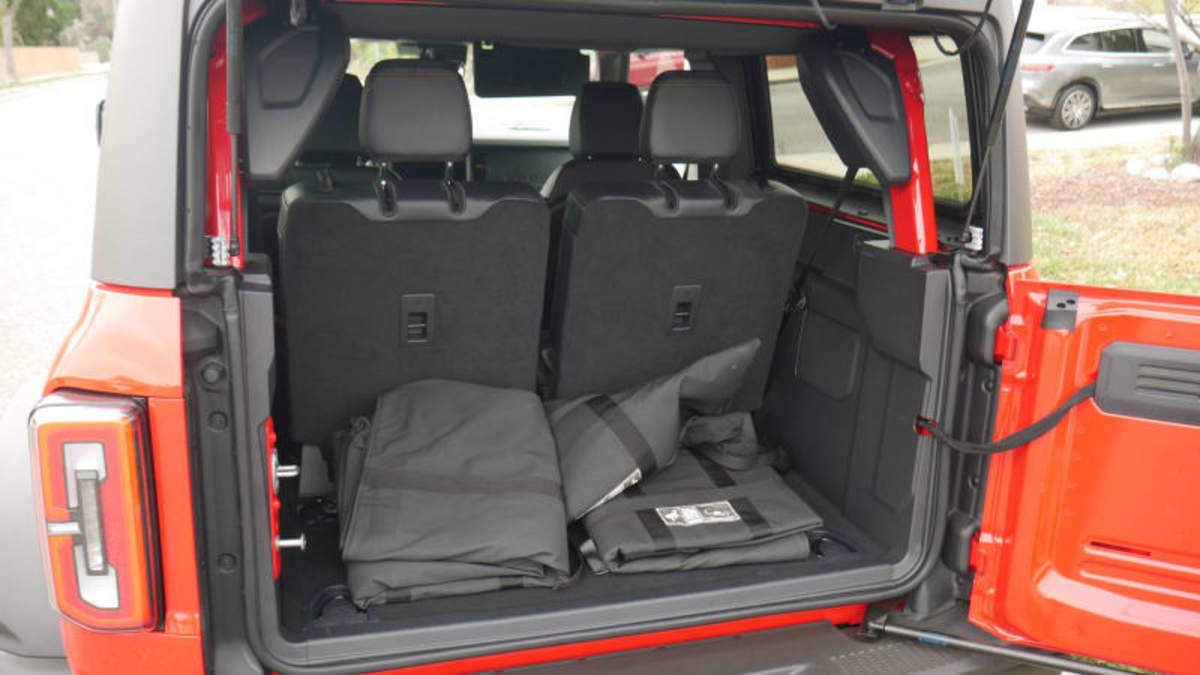 Ford Bronco 2-Door Luggage Test: How much cargo space? - Autoblog