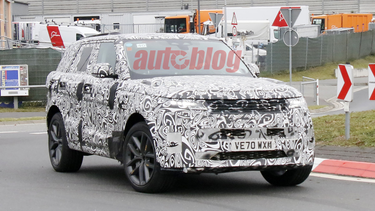 Range Rover Sport SVR returns to the 'Ring in new spy photos - Autoblog