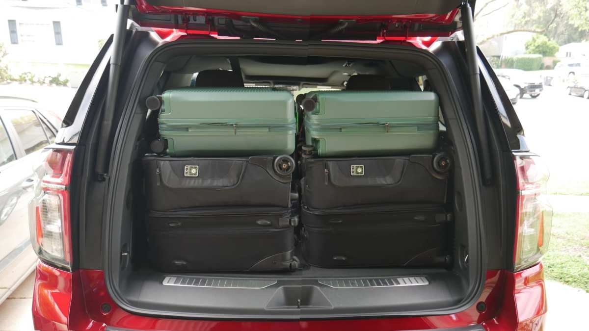 Chevrolet Suburban Luggage Test: How much fits behind the third row ...