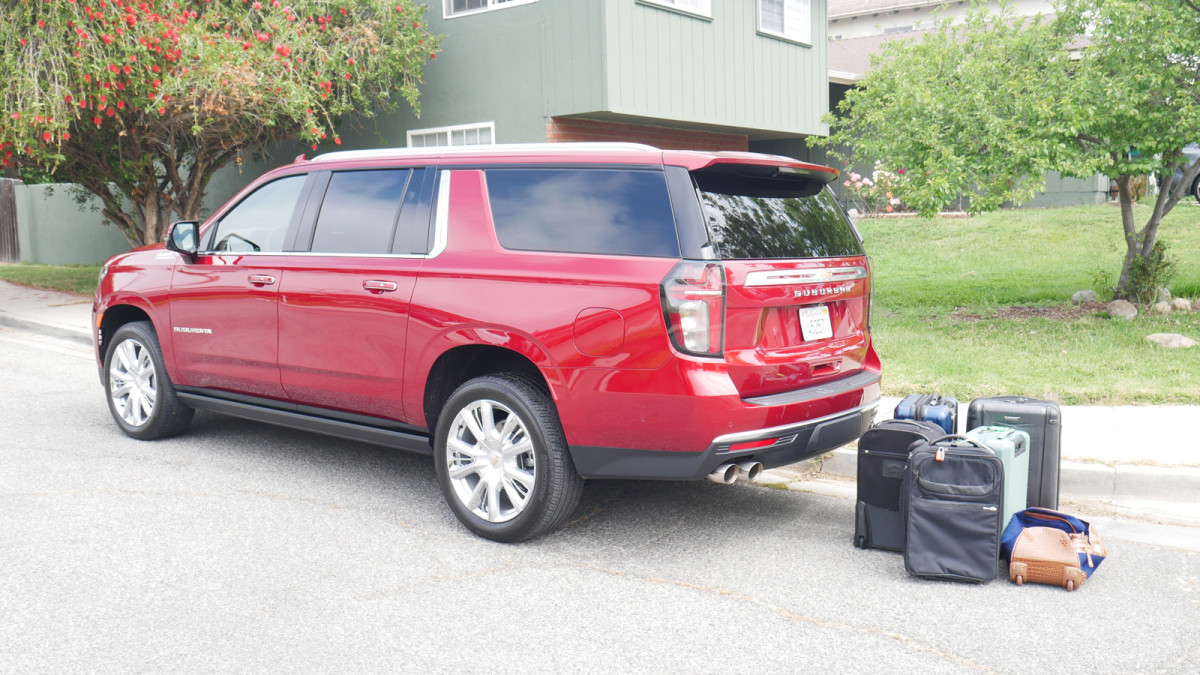 Chevrolet Suburban Luggage Test: How much fits behind the third row ...