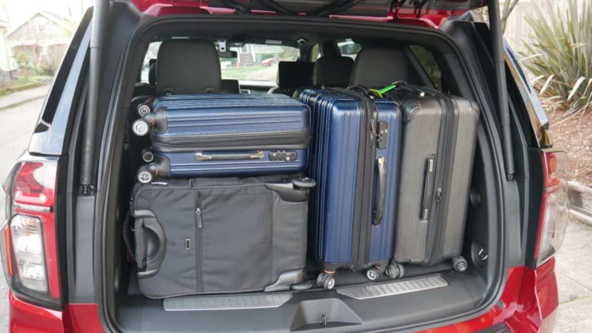 Chevrolet Suburban Luggage Test: How much fits behind the third row ...