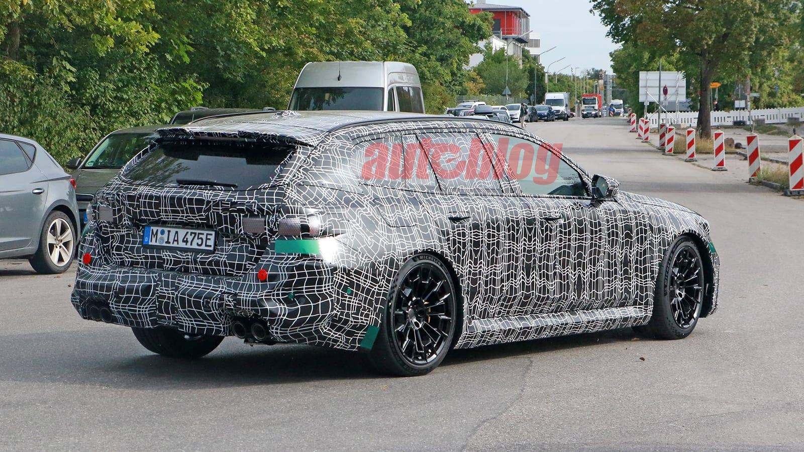 BMW M5 Touring spied from all angles - Autoblog