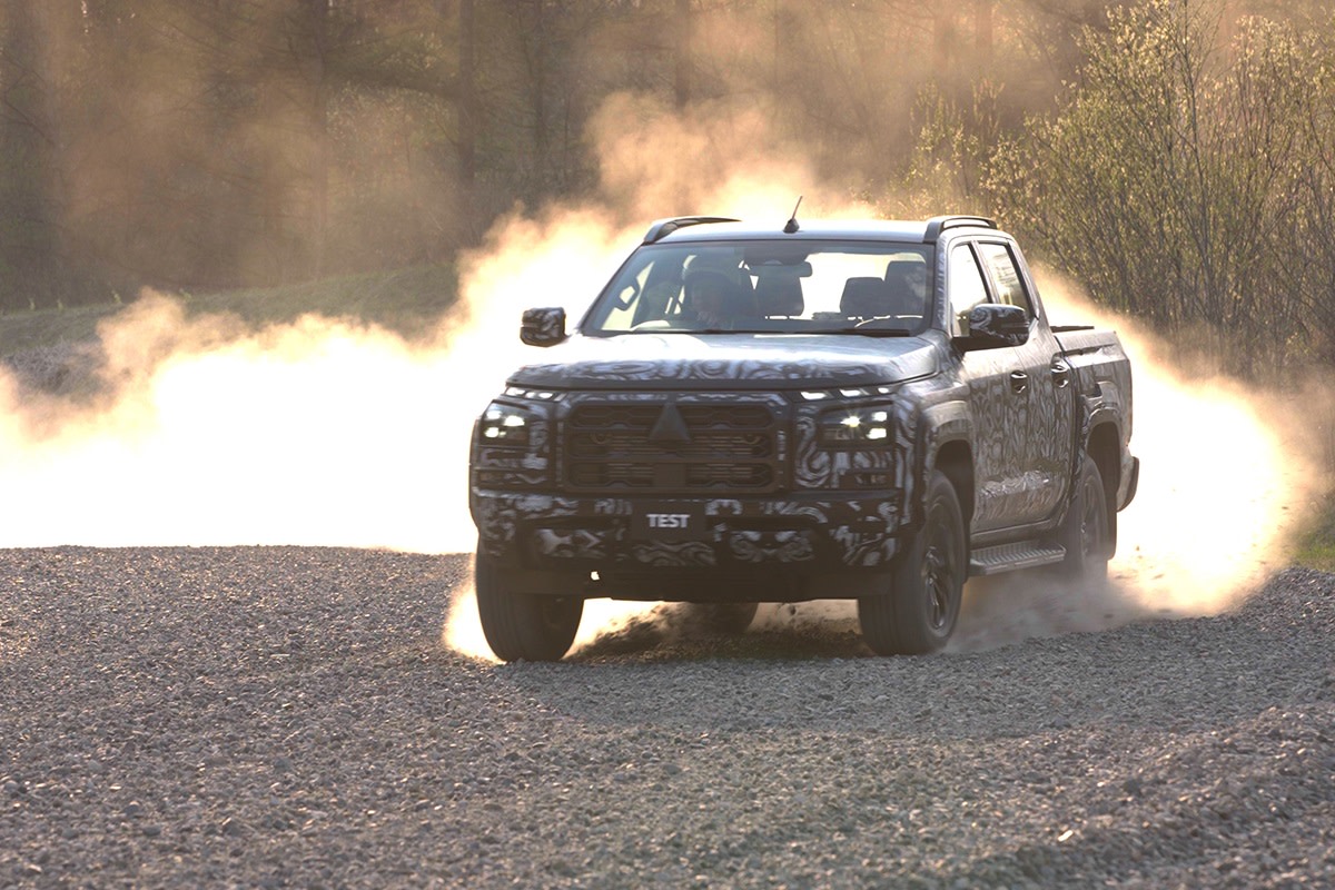 2023 Mitsubishi Triton detailed with new frame, new diesel engine ...