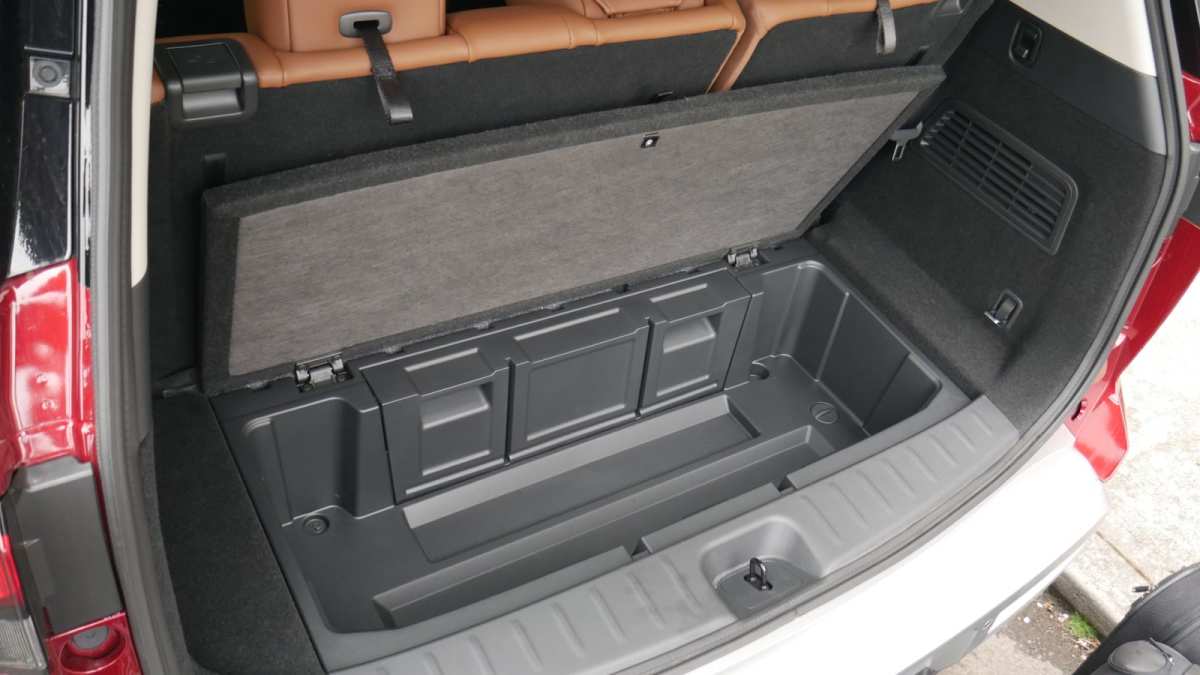 Nissan Pathfinder Luggage Test | How much cargo space behind 3rd row ...