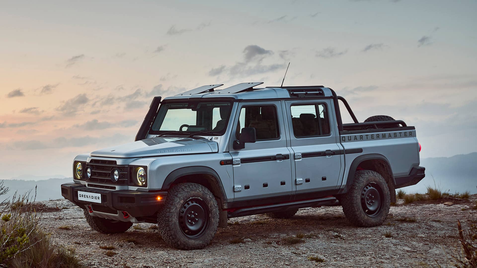 Ineos Grenadier Quartermaster pickup puts a bed on it - Autoblog