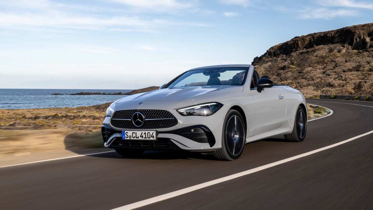 Mercedes CLE 450 Cabriolet First Drive Review: Best luxury convertible ...
