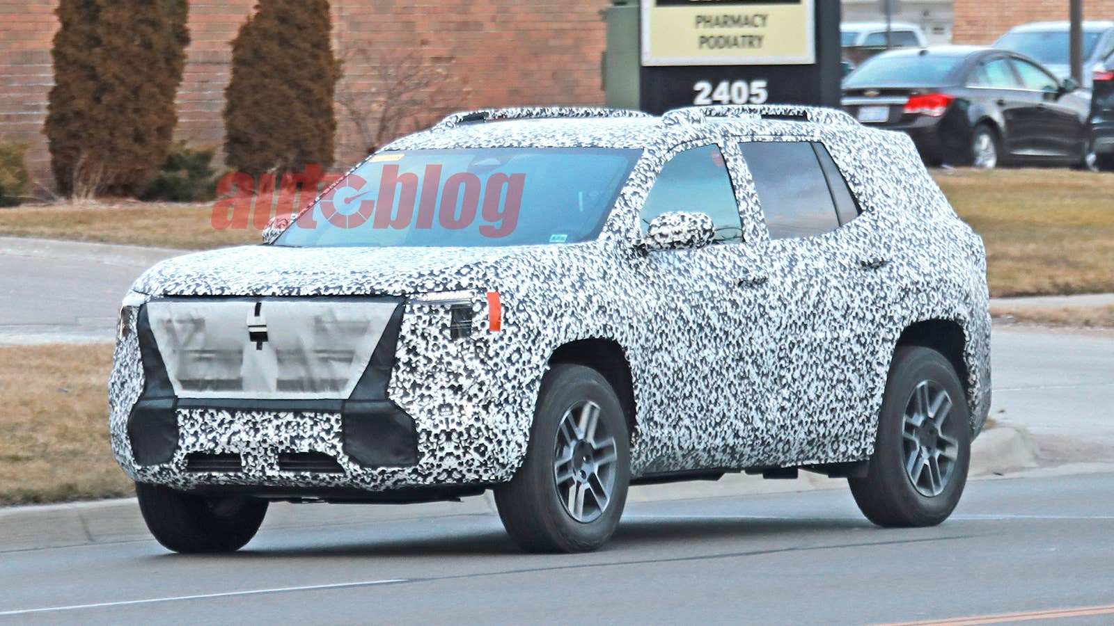 2025 GMC Terrain spy photos show it inside and out - Autoblog: Car News ...