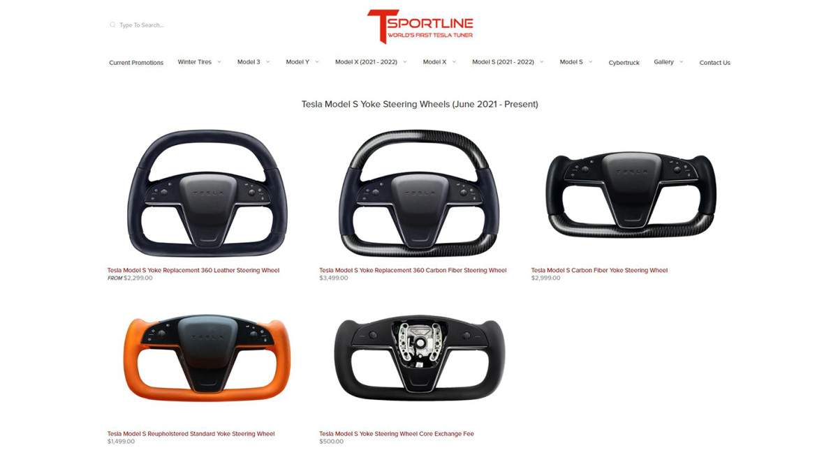 Tesla's real wheel replacement for steering yoke sold out in a week ...