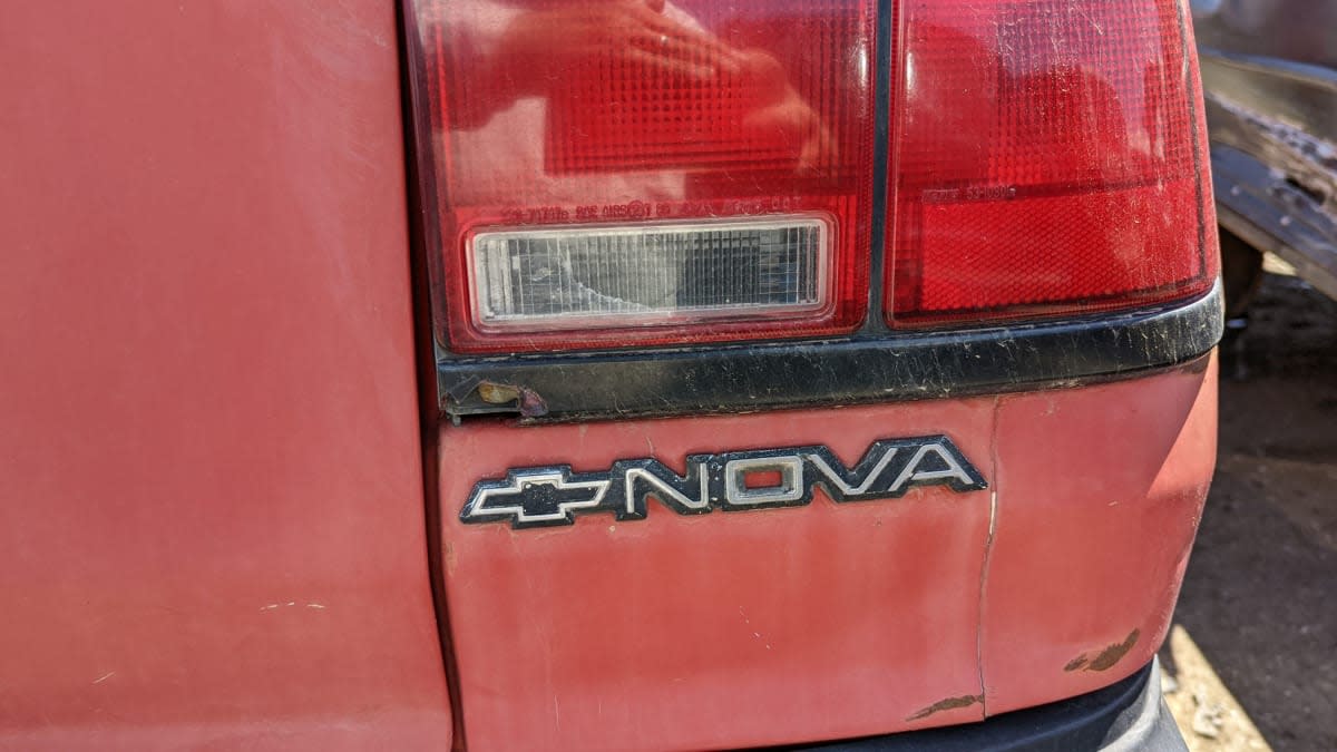 Junkyard Gem: 1987 Chevrolet Nova sedan - Autoblog
