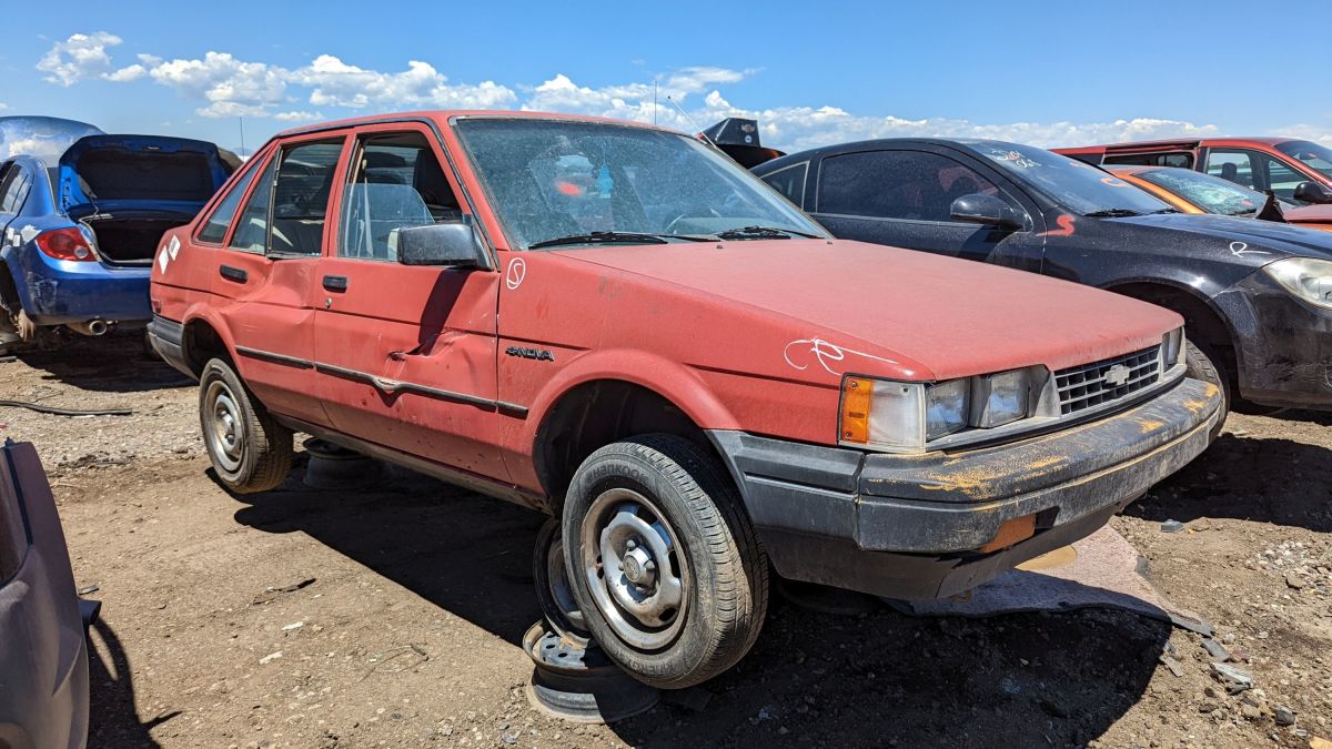 Junkyard Gem: 1987 Chevrolet Nova sedan - Autoblog
