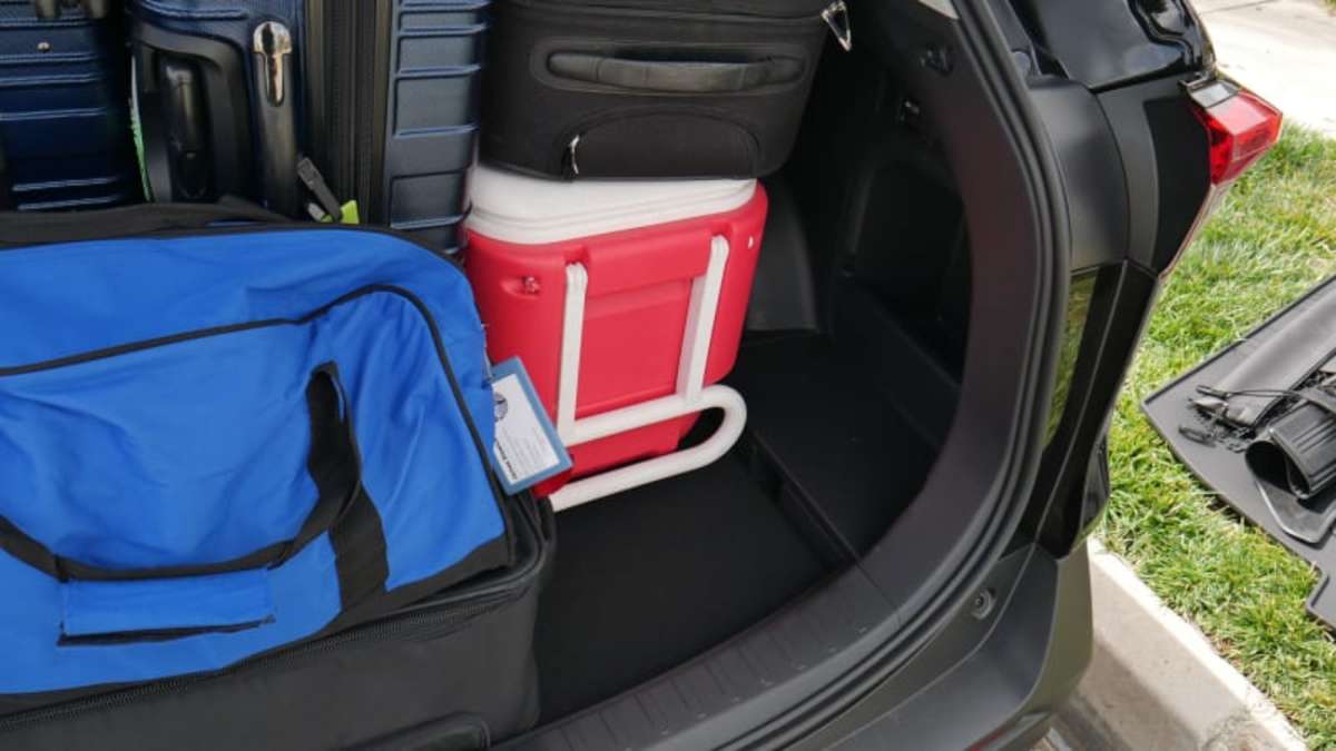 Toyota RAV4 Luggage Test: How much cargo space? - Autoblog