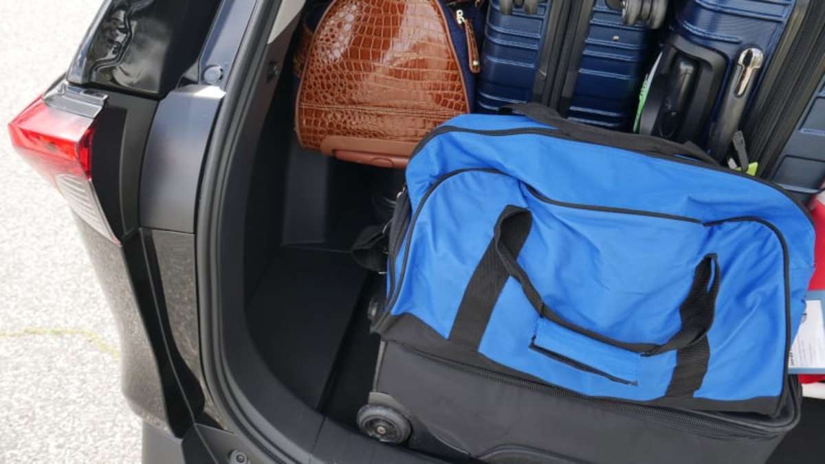 Toyota RAV4 Luggage Test: How much cargo space? - Autoblog