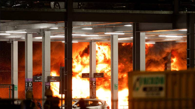 Here's the car that sparked a massive 1,500-vehicle fire at London ...