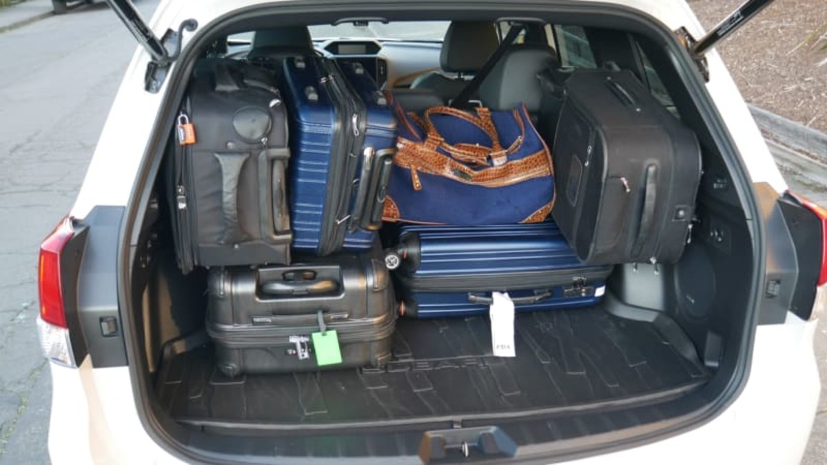 Kia Sportage Luggage Test: How much cargo space? - Autoblog