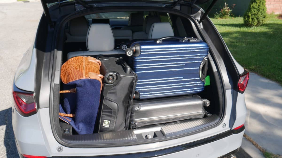 Acura MDX Luggage Test: How much fits behind the third row? - Autoblog