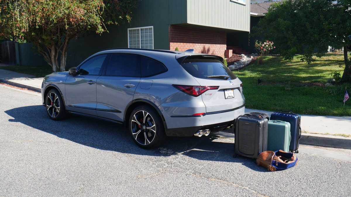 Acura MDX Luggage Test: How much fits behind the third row? - Autoblog
