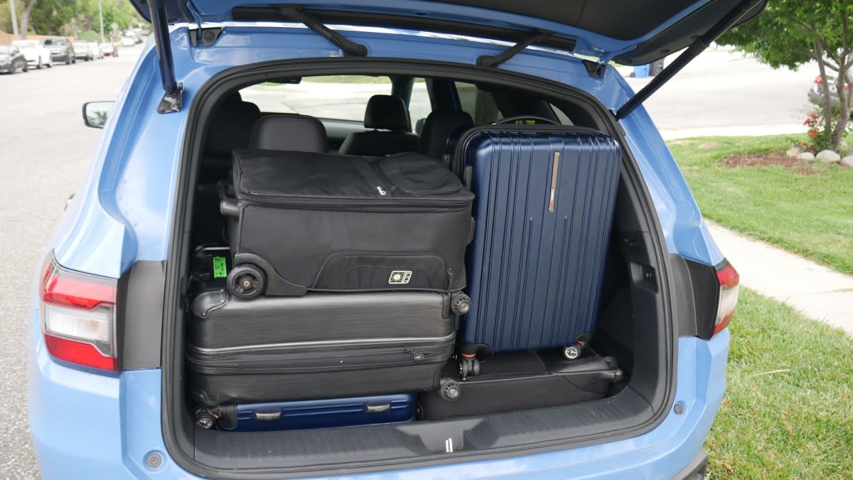 Acura MDX Luggage Test: How much fits behind the third row? - Autoblog ...