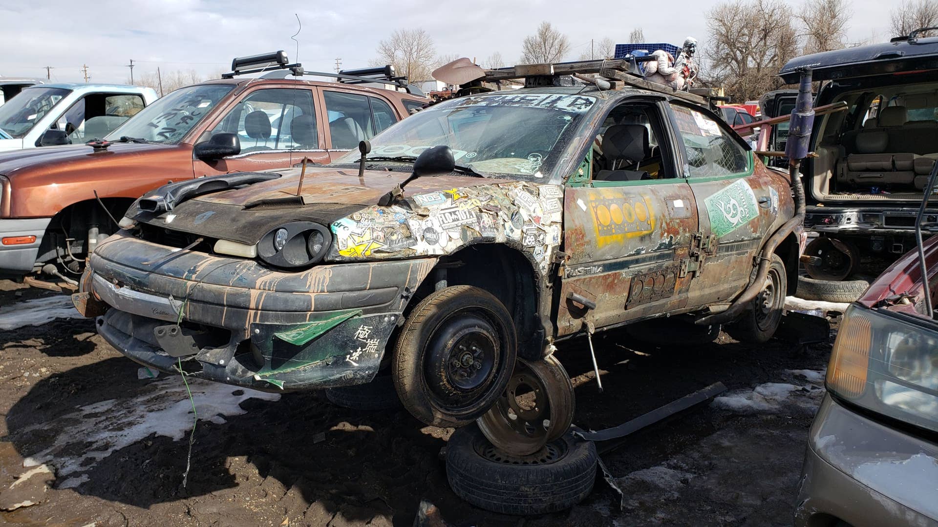 Junkyard Gem: Rustina the Customized 1995 Dodge Neon - Autoblog
