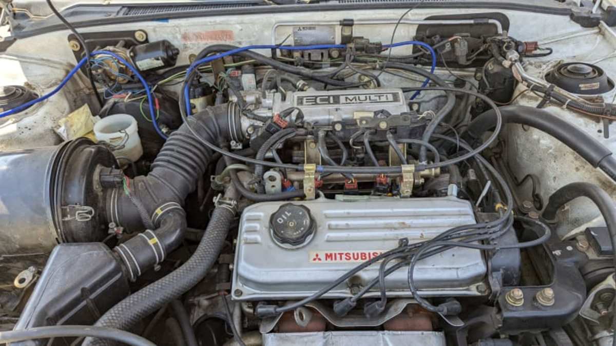 Junkyard Gem: 1990 Mitsubishi Mirage Sedan - Autoblog