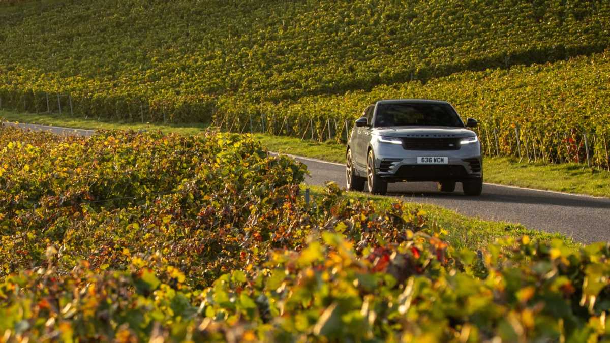 2024 Range Rover Velar First Drive Review: Off-roading in Champagne ...