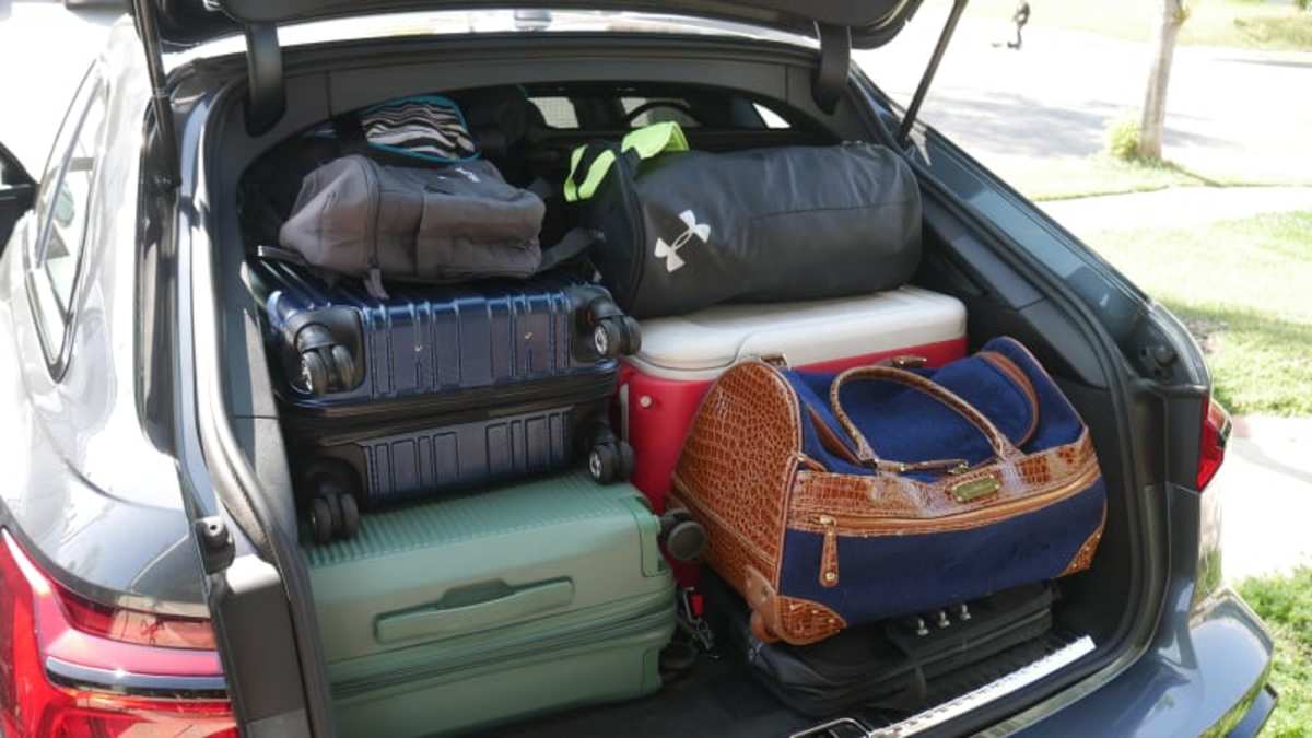 Audi RS6 Avant (and A6 Allroad) Luggage Test: How much fits in the ...