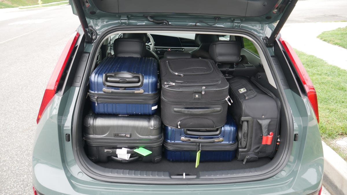 Kia Niro Luggage Test: How much cargo space? - Autoblog