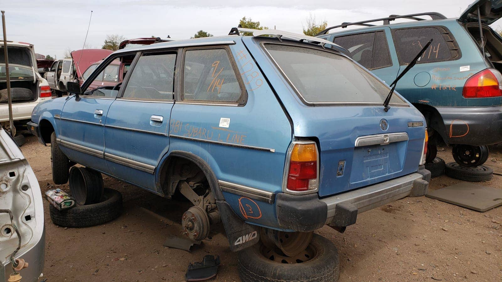 Junkyard Gem: 1981 Subaru GL 4WD Wagon - Autoblog