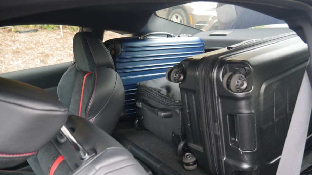 Subaru BRZ Luggage Test | How big is the trunk? - Autoblog: Car News ...