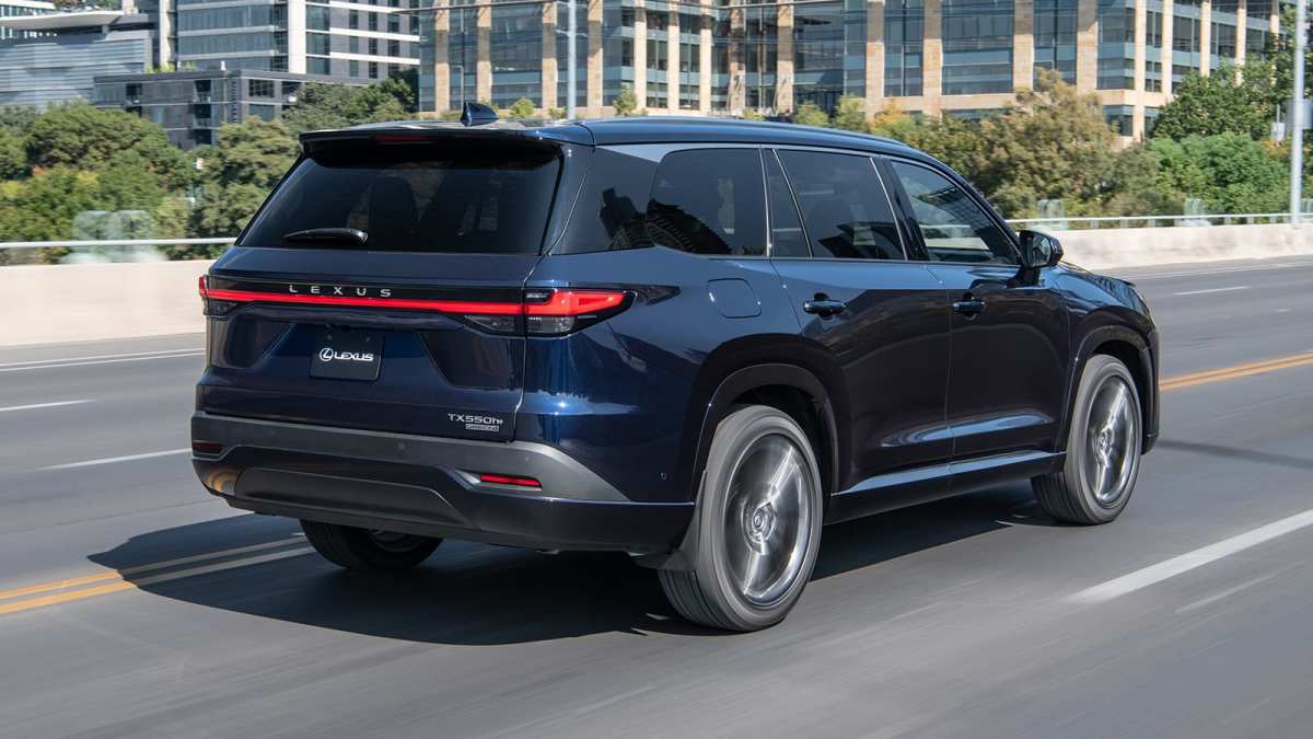 2024 Lexus TX First Drive Review: The proper three-row SUV Lexus needed - Autoblog