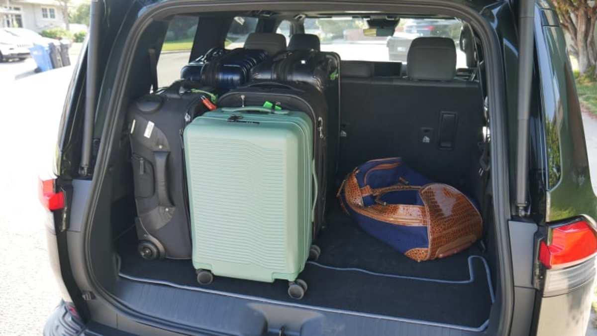 Lexus GX 550 Luggage Test: How much fits in the cargo area? - Autoblog