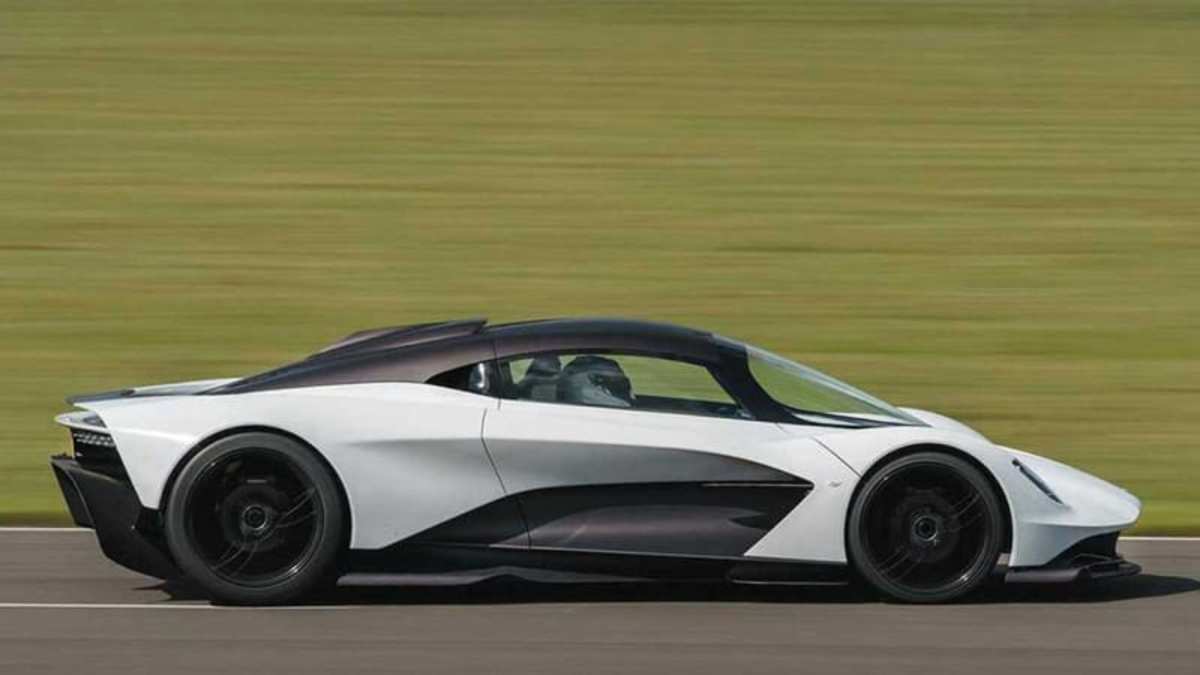 998-hp Aston Martin Valhalla prototype works out at Silverstone - Autoblog