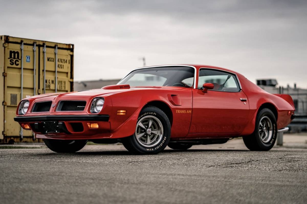 Classic Pontiac Trans Am Firebird Super Duty 455 sells for nearly ...