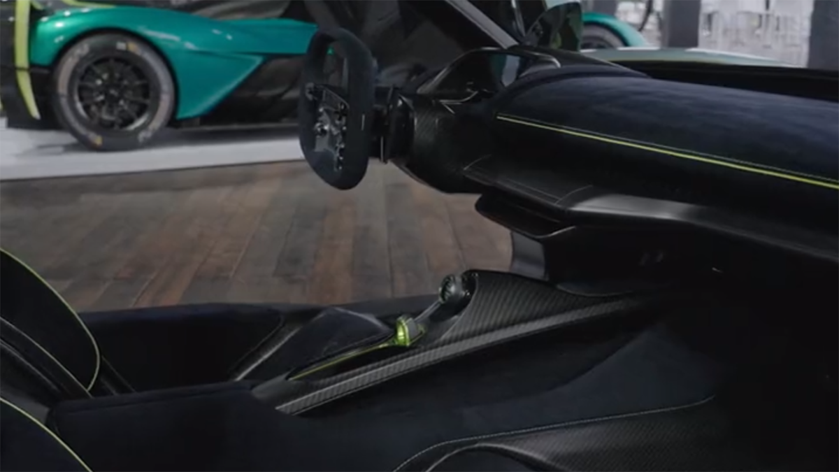 Aston Martin Valhalla interior debuted in Monterey - Autoblog