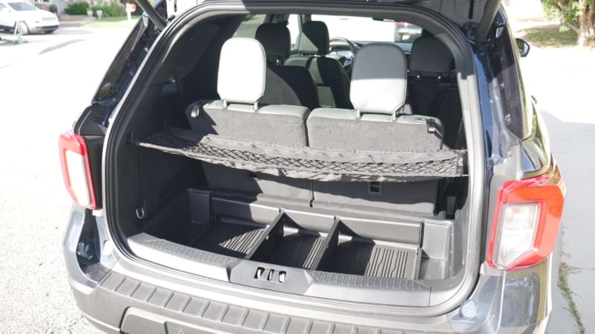 Ford Explorer Luggage Test: How much fits behind the third row? - Autoblog