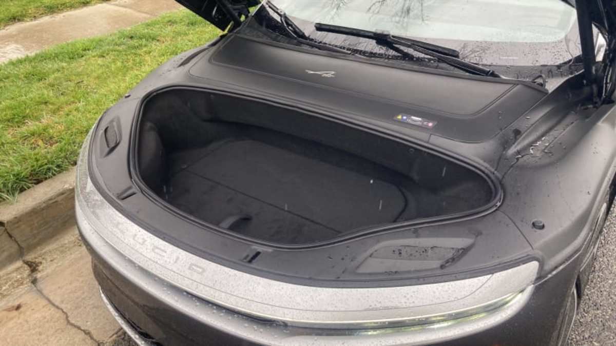 Lucid Air Luggage Test: How much trunk (and frunk) space? - Autoblog