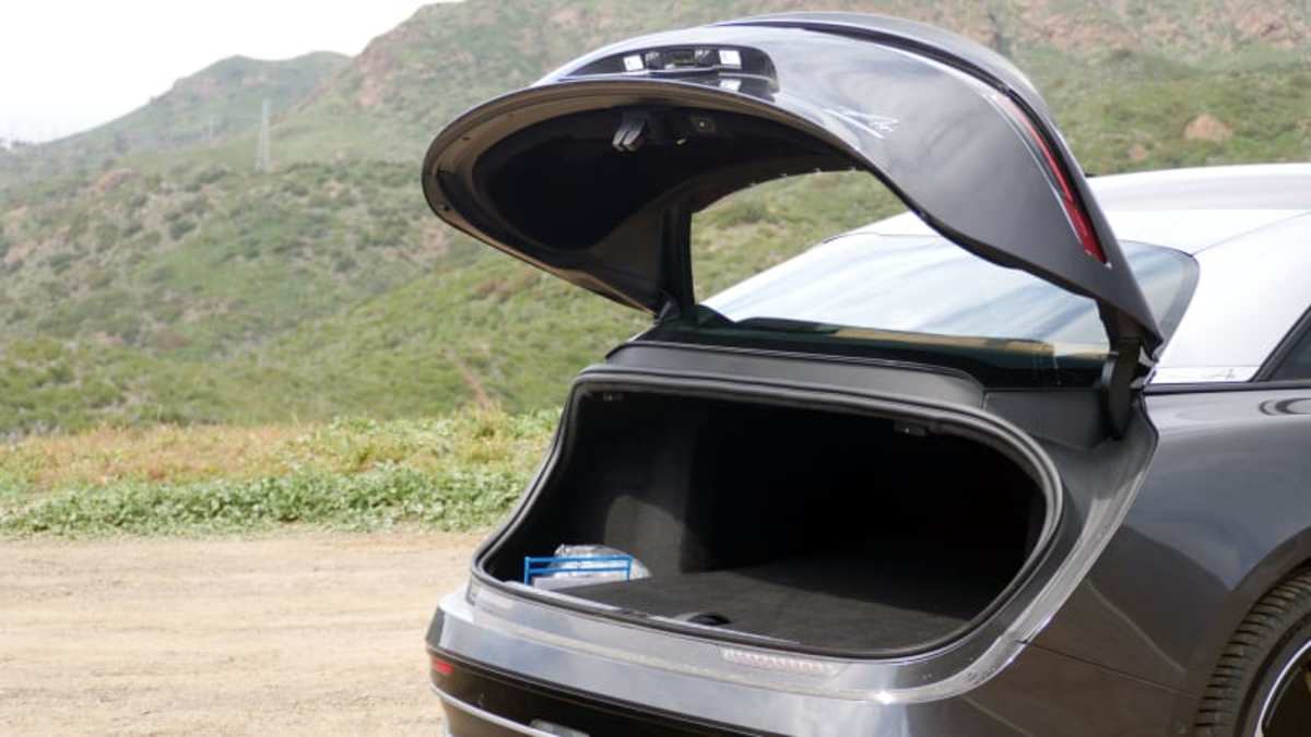 Lucid Air Luggage Test: How much trunk (and frunk) space? - Autoblog