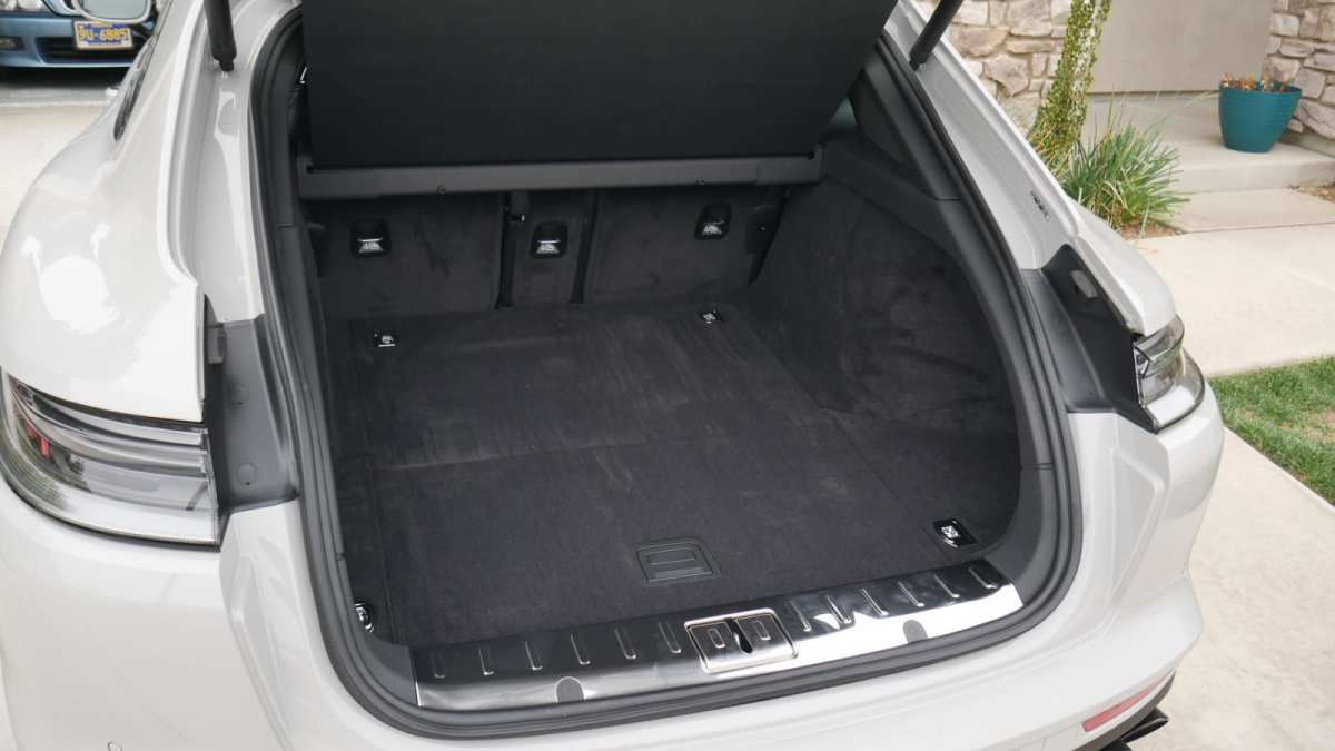 Porsche Panamera Sport Turismo Luggage Test: How much cargo space ...