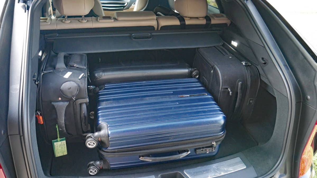 Cadillac Lyriq Luggage Test: How much fits in the trunk? - Autoblog