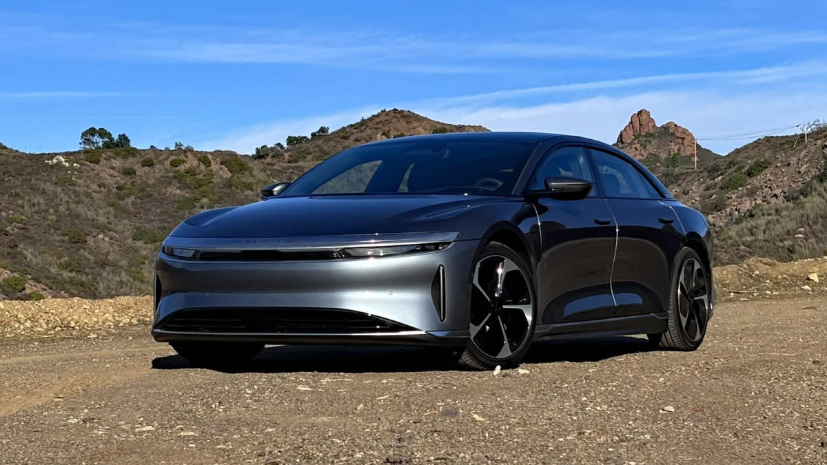 Fully electric sedans store