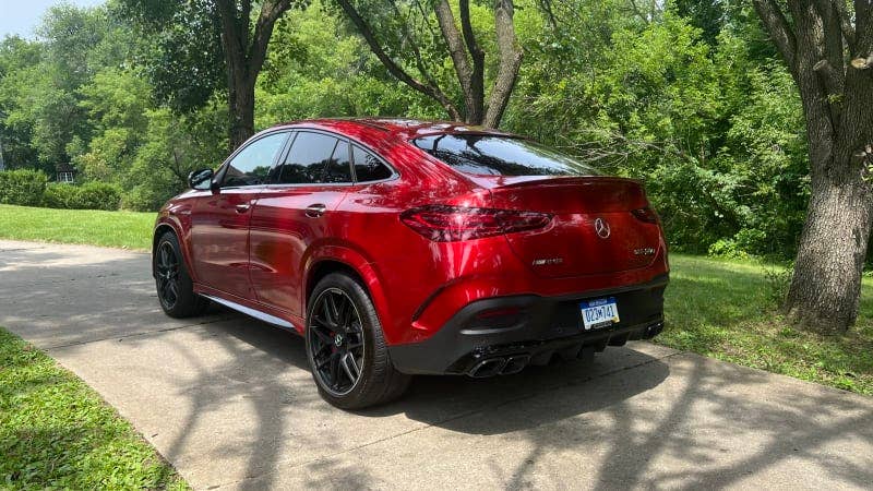 2024 Mercedes-AMG GLE 63 S Coupe Cupholder Mega Test: Will the Nalgene ...