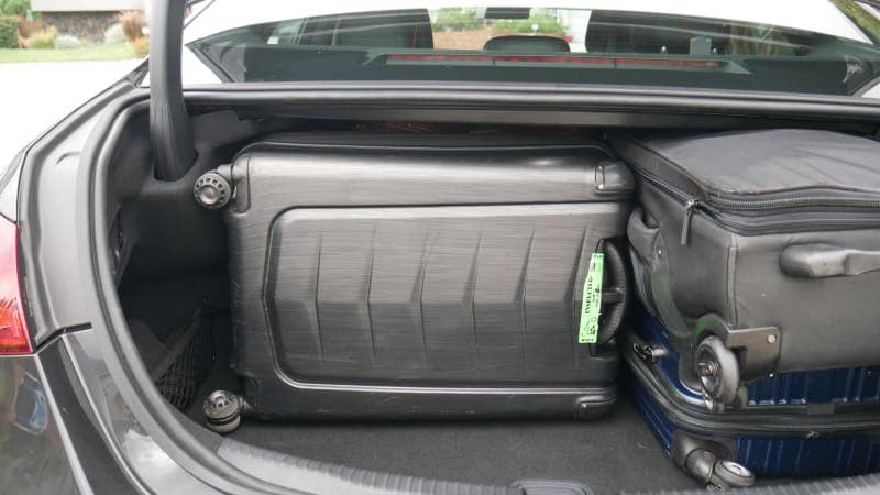 Mercedes-Benz C-Class Luggage Test: How big is the trunk? - Autoblog