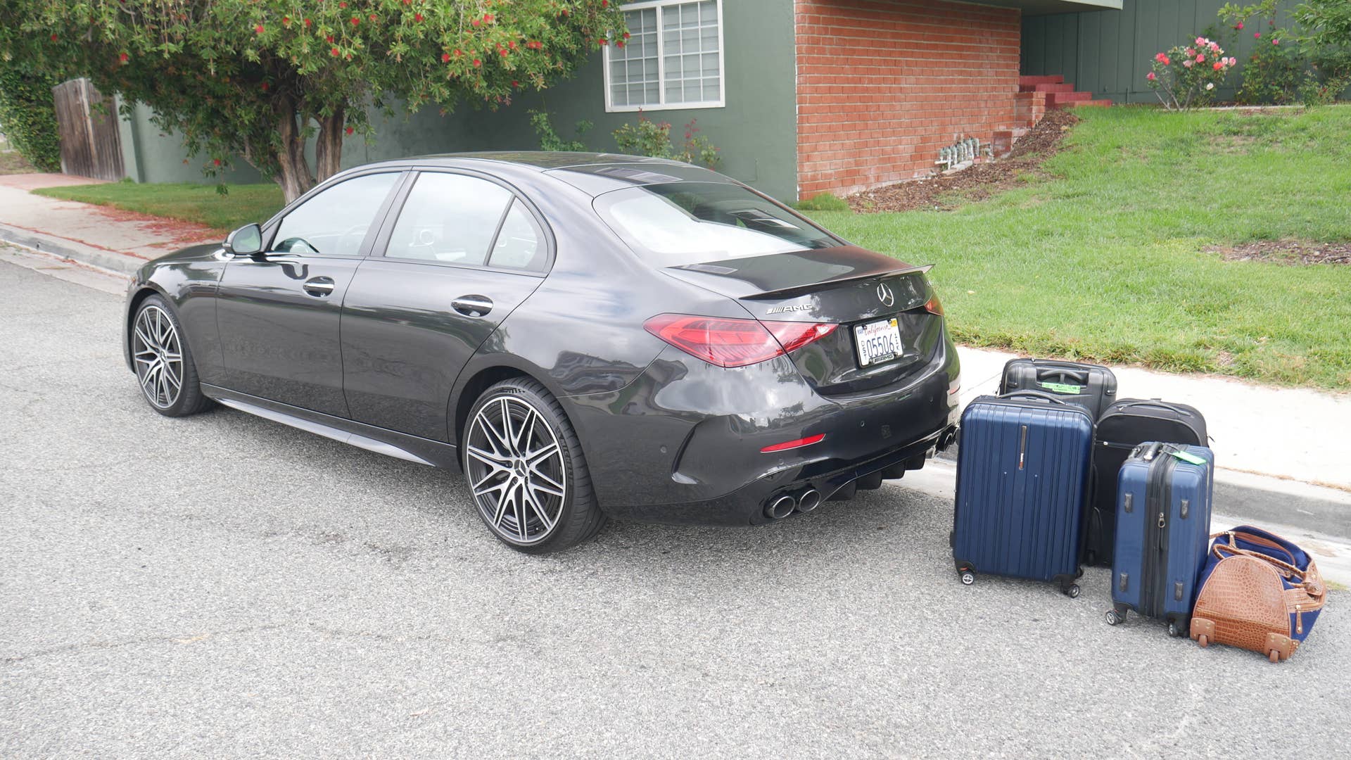 Mercedes-Benz C-Class Luggage Test: How big is the trunk? - Autoblog