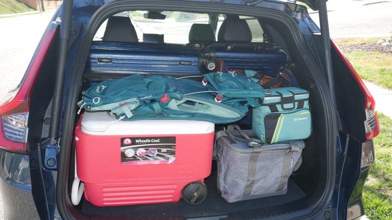 Ford Escape Hybrid and PHEV Luggage Test: How much fits in the cargo ...