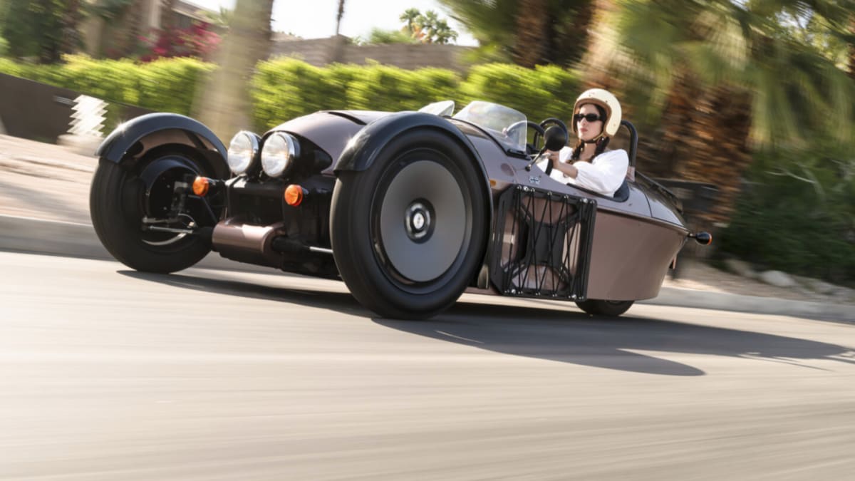 Morgan Super 3 re-enters the U.S. with three-wheeled distinction - Autoblog