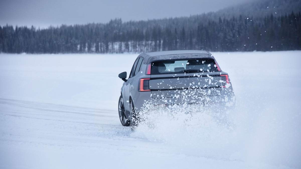 2025 Volvo EX30 Ice Drive: Sliding through Sweden in Volvo's charming ...