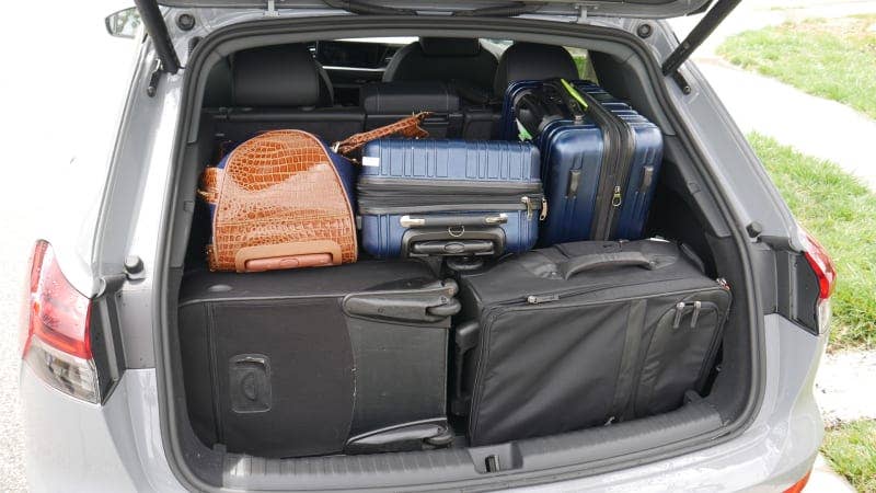 Audi Q4 E-Tron Luggage Test: How much cargo space? - Autoblog